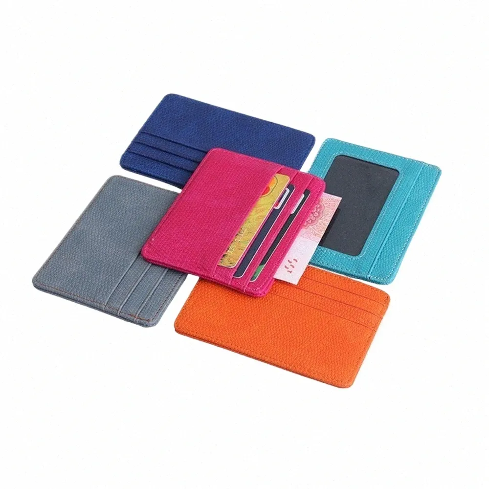 DHgate.com:Mini Card Holder Wallet - Slim Leather Credit Card Case ...