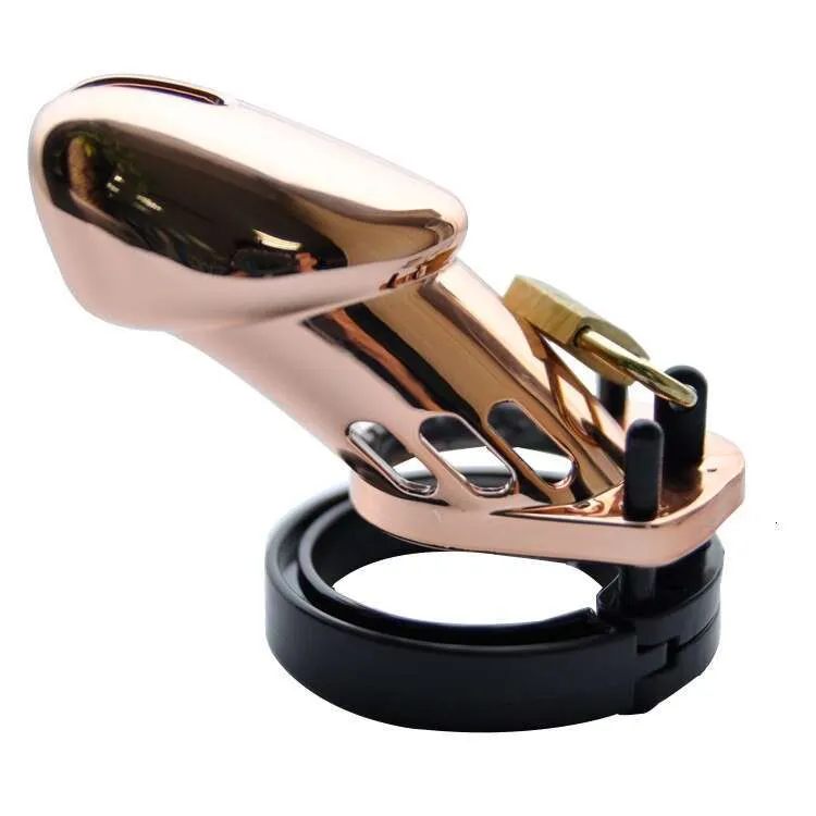 BIRD CHASTE Male Designer Gold Edition Chastity Deveices Small/Standard Cage Penis Ring Lavish ...