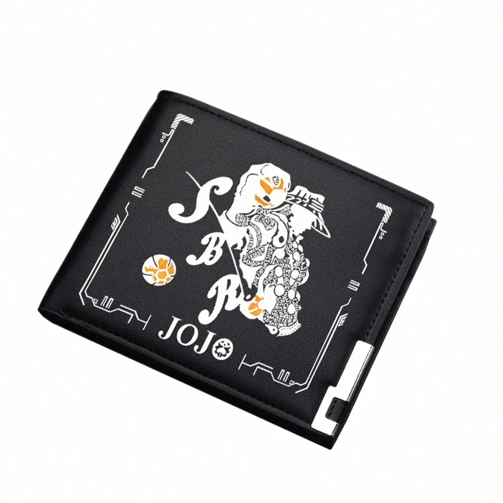 DHgate.com:Jojo's Bizarre Adventure Anime Short Wallet, PU Leather ...