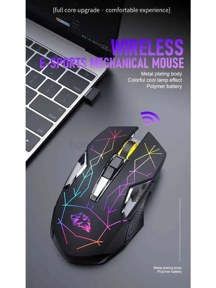 Top Wireless Gaming Mouse: Rechargeable Optical Mouse With Adjustable ...