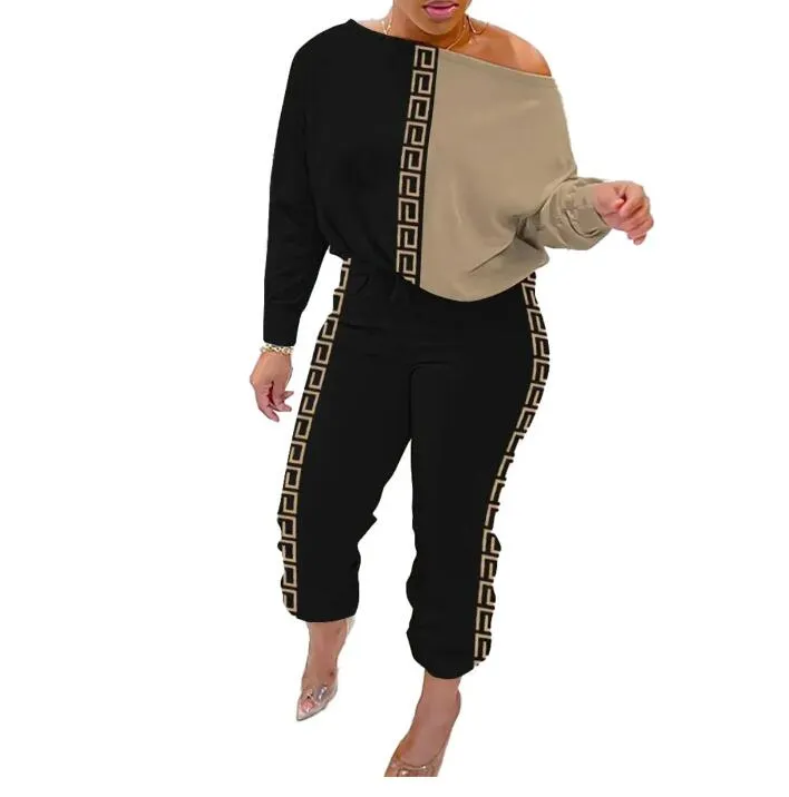 DHgate.com:Designer Tracksuit Plus Size Women 2 Piece Sets Woman Set ...