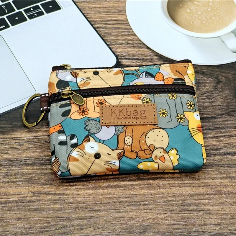 Cute Animal Coin Purse: Zipper Cartoon Wallet, Mini Keychain Card ...