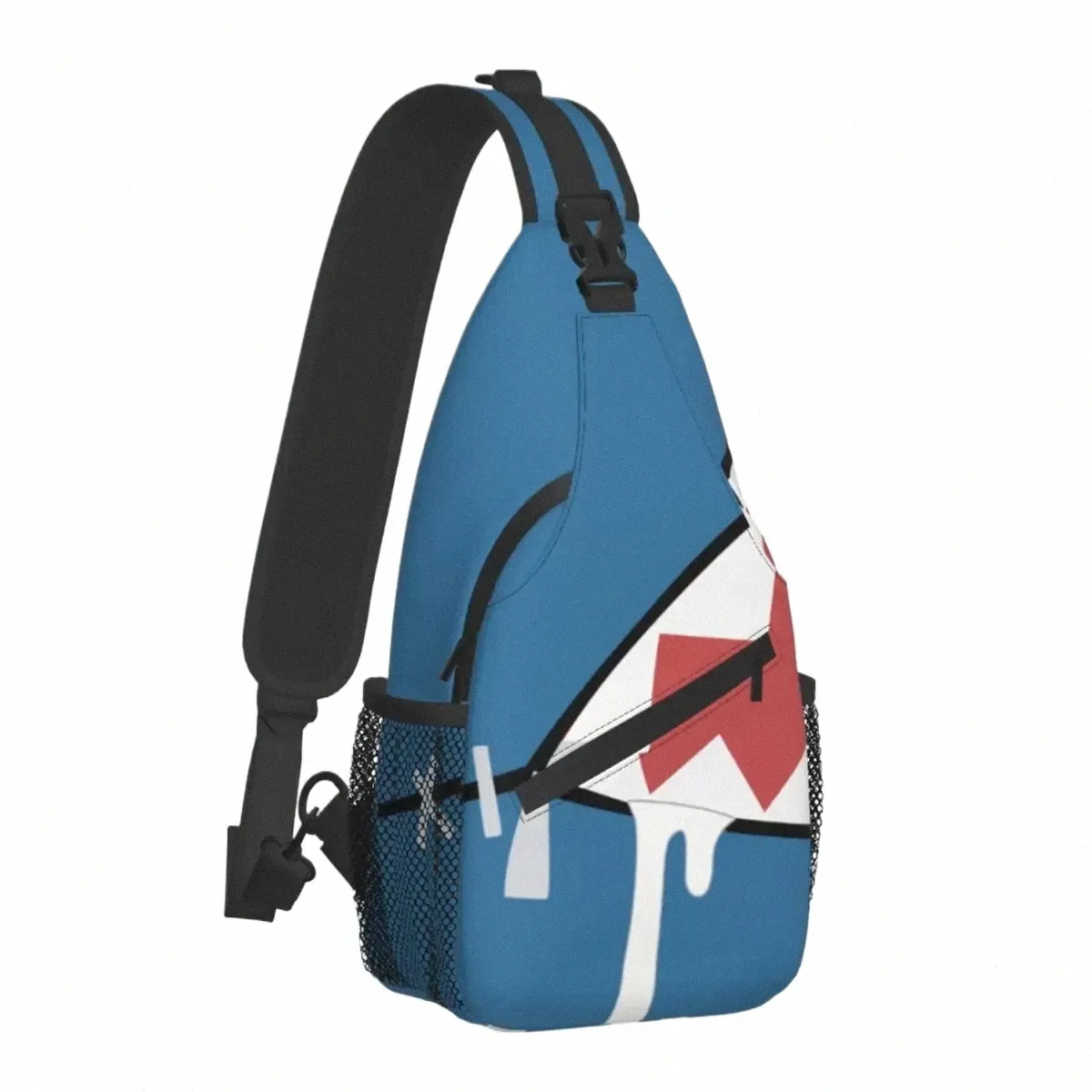 Hololive Virtual Host Group Crossbody Bag Sports Gawr Gura Shark Mouth ...