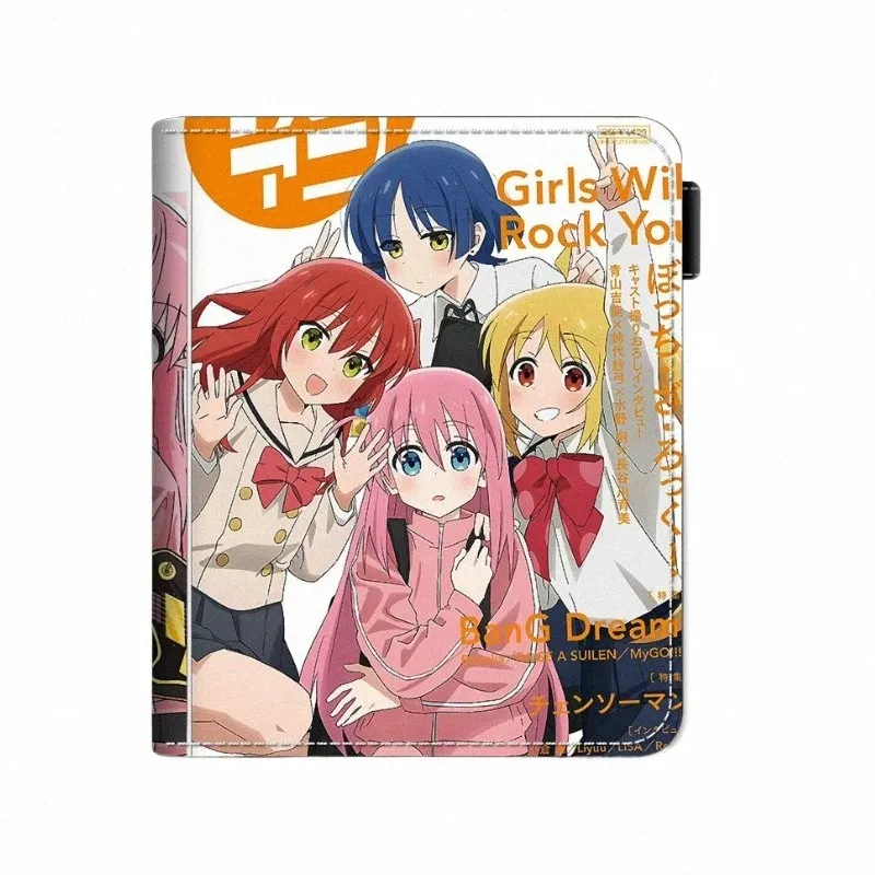 Bocchi The Rock Gotoh Hitori Short PU Wallet Cute Anime Purse With Coin ...