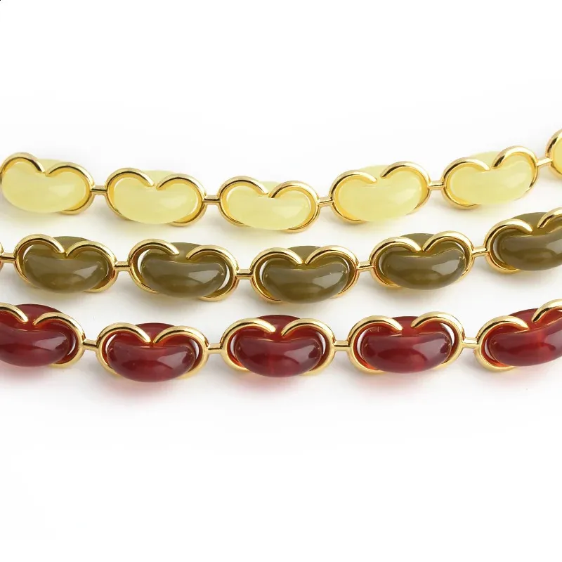 Acrylic Chain Bag Strap - Metal & Resin, Detachable Handbag Shoulder ...