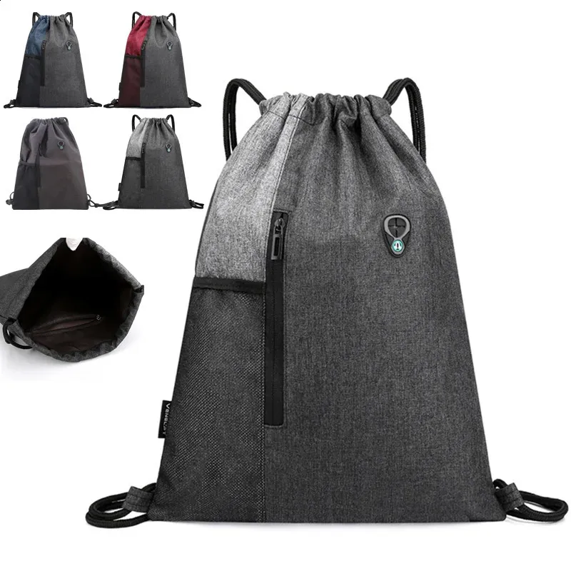 Lightweight Drawstring Backpack: Fashionable and Casual Unisex Tied ...