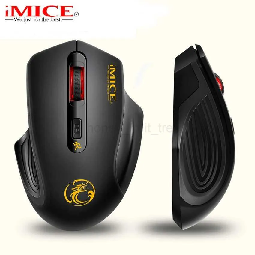 Ergonomic Wireless Mouse - Power Saving Optical Computer Mouse with USB ...