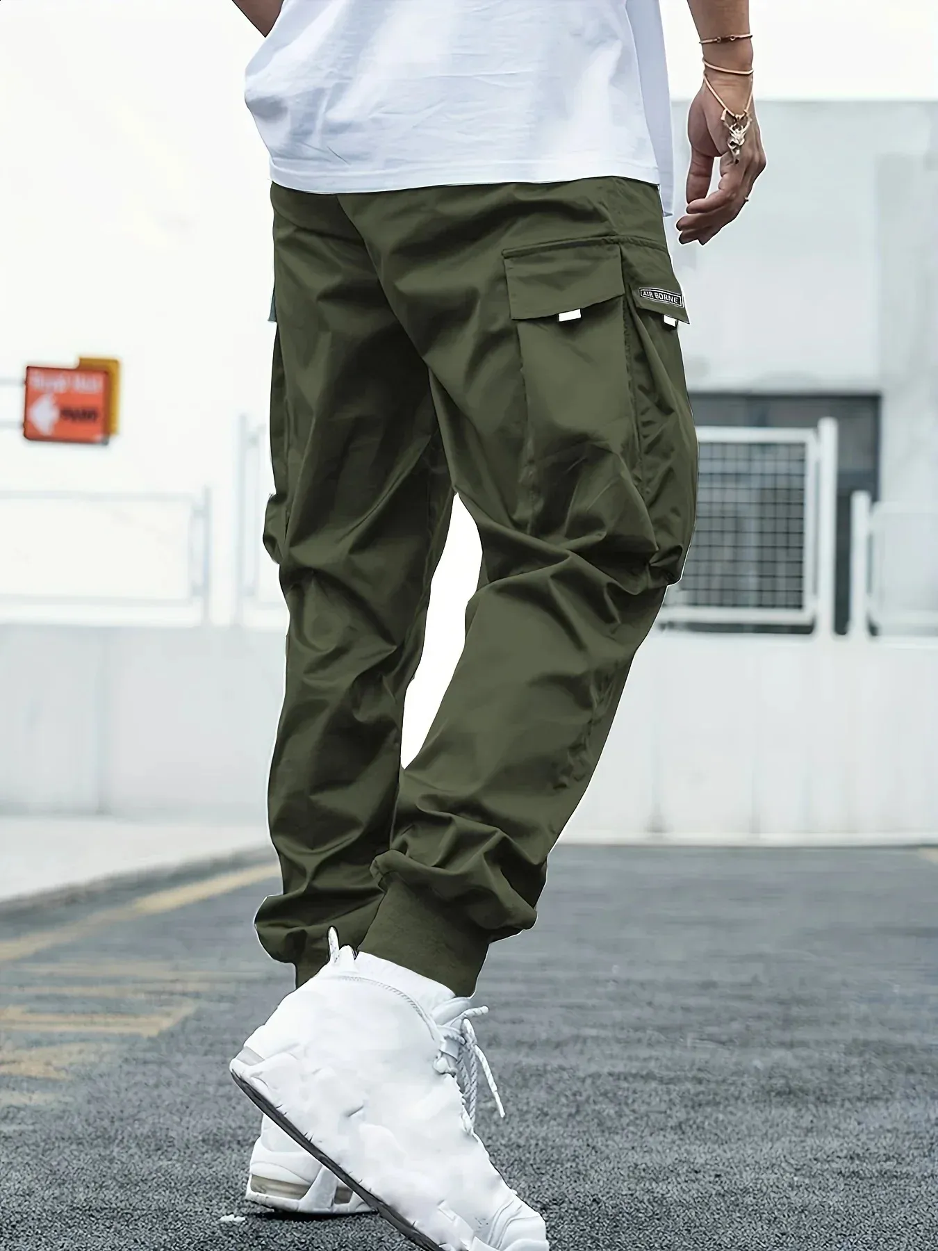 Men's Relaxed Comfort Stretch Fit Summer Cargo Pants, Multiple Pockets ...