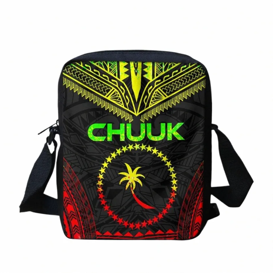 Chuuk Polynesian Samoan Tribal Crossbody Bag For Women Cute And Casual ...