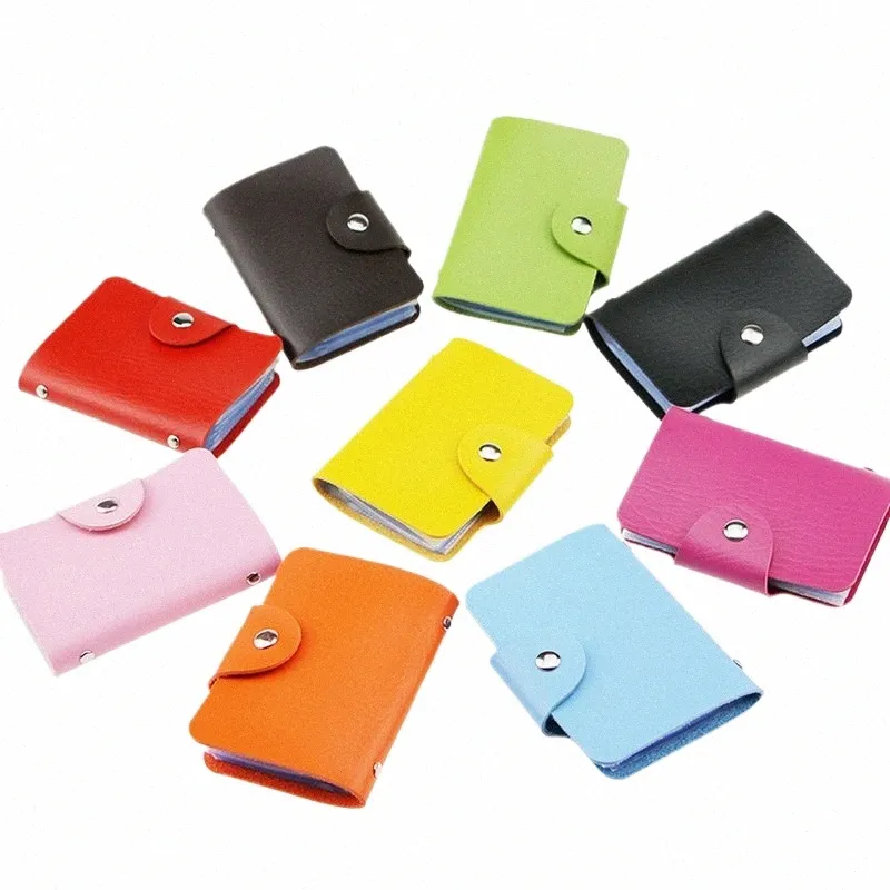 DHgate.com:Large Capacity PVC Card Holder - 24 Slot Credit Card Wallet ...