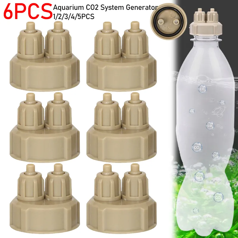 Aquarium CO2 Kit Generator Bottle Cap: DIY CO2 System For Live Plant ...