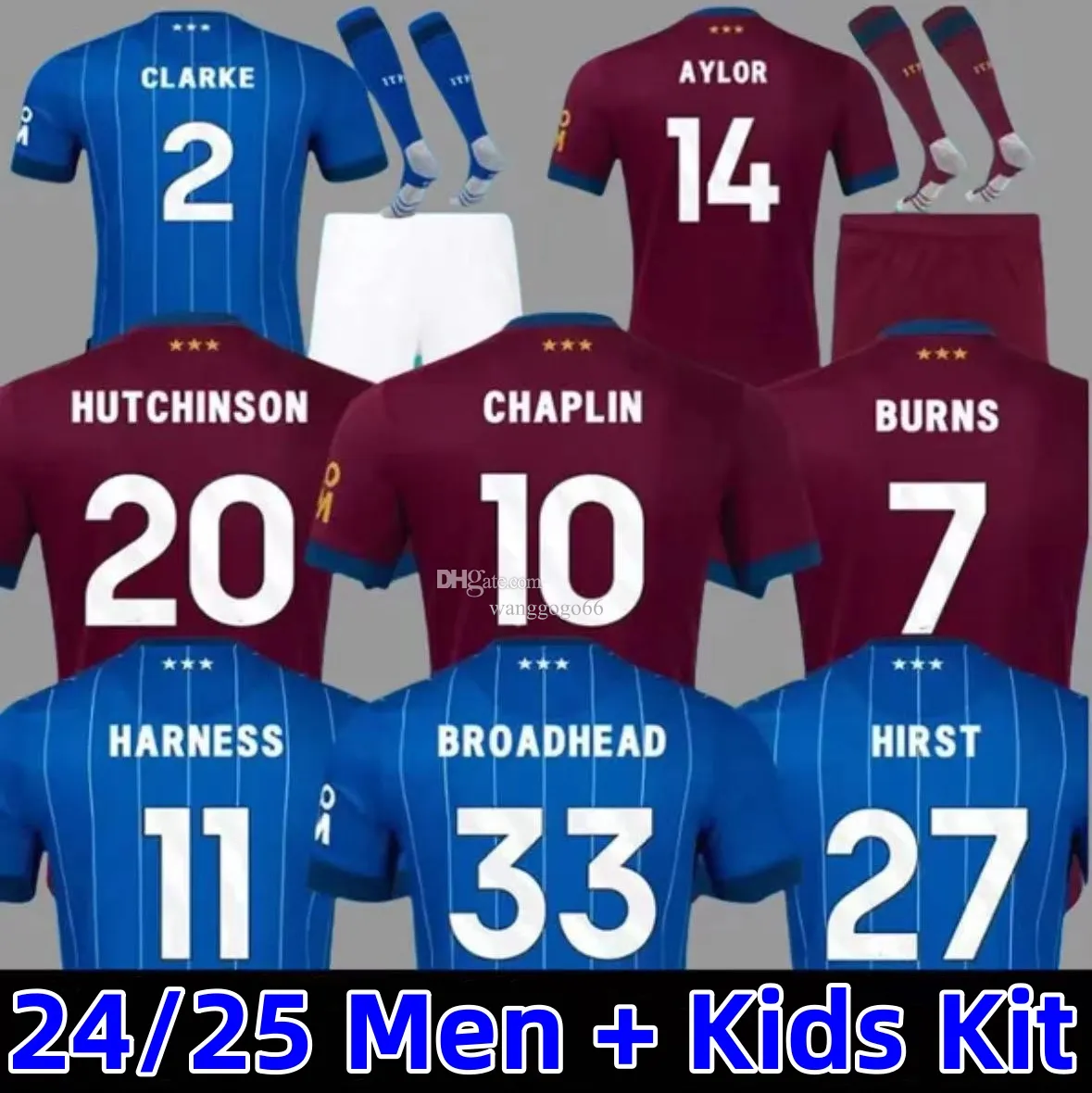 Ipswich Town Soccer Kits 22 23 2021 2025 | BURNS, HARNESS, JACKSON ...