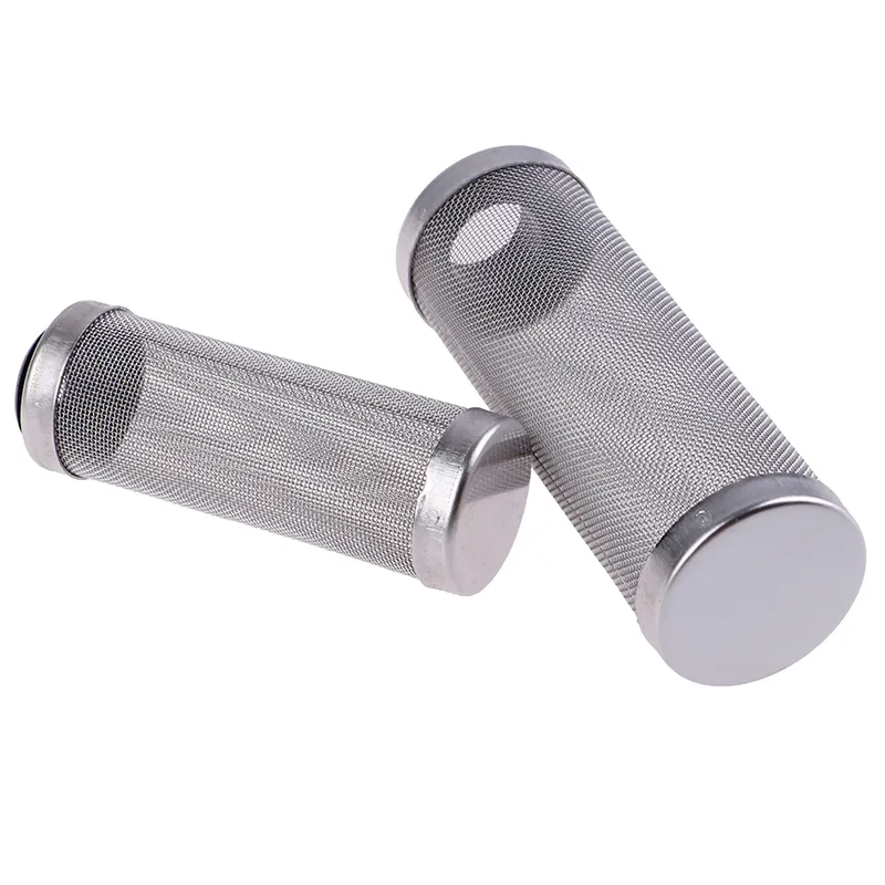 12/16mm Aquarium Inflow Inlet Filter Stainless Steel Mesh Net Guard ...