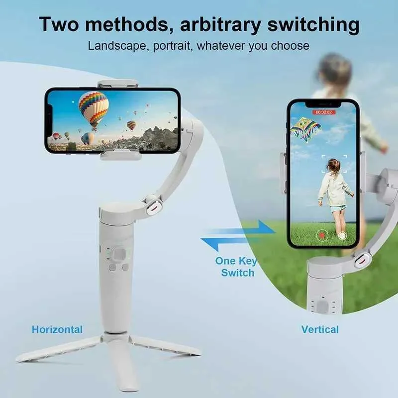360° Rotation Stabilizer Selfie Stick: Capture Perfect Moments! Shop ...