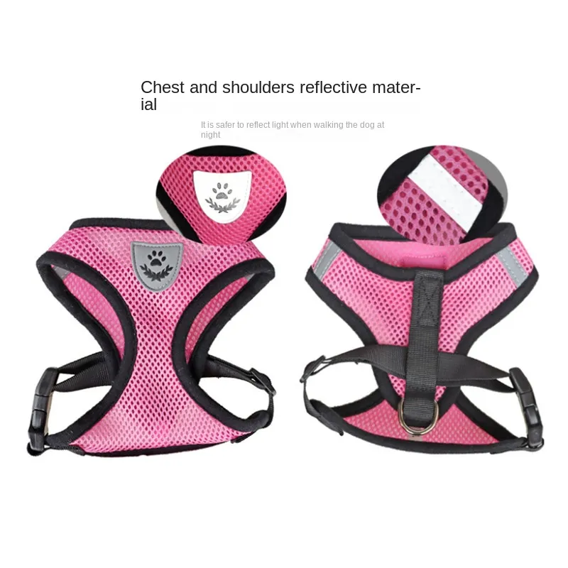DHgate.com:Breathable Mesh Cat Harness with Adjustable Vest and Lead ...