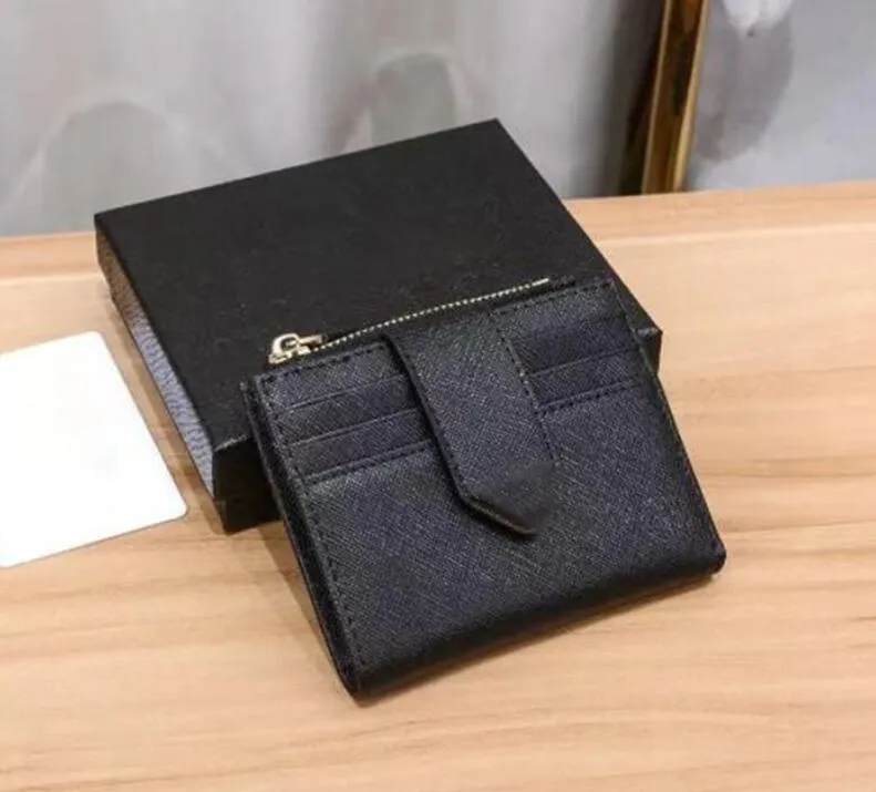 Luxury Mens Wallets Designer Leather Trifold Wallet Stylish Long Zipper ...