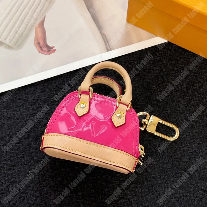 Keychains Lanyards Mini Bag Keychain For Women Keyring MICRO ALMA ...