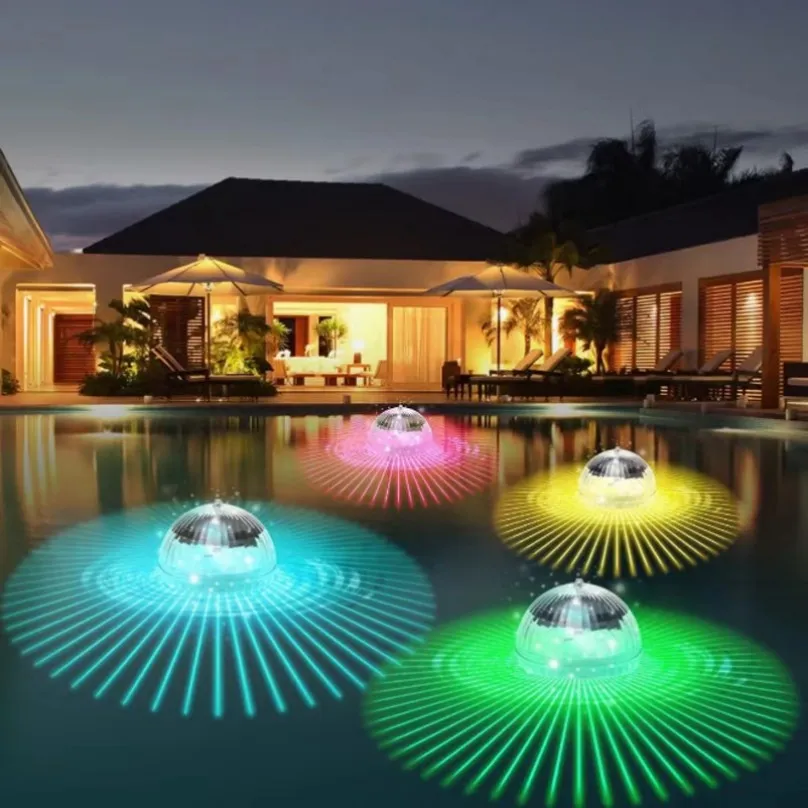 DHgate.com:Waterproof Solar Powered Floating LED Lights, RGB Color ...