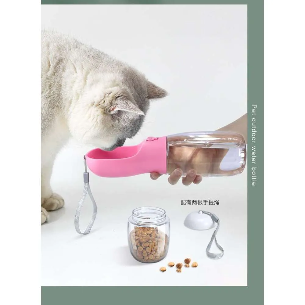 Supplies Large Capacity 2-in-1 Portable Pet Water Cup for Cats and Dogs ...