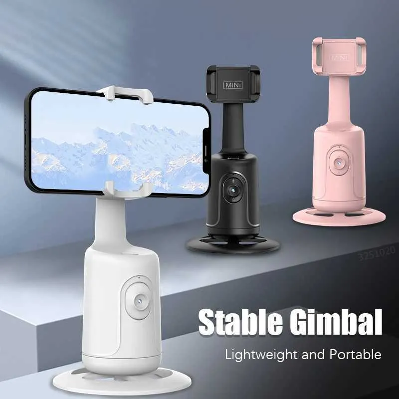 Mini Automatic Tracking Selfie Stick: 360° Rotation, Intelligent Follow ...