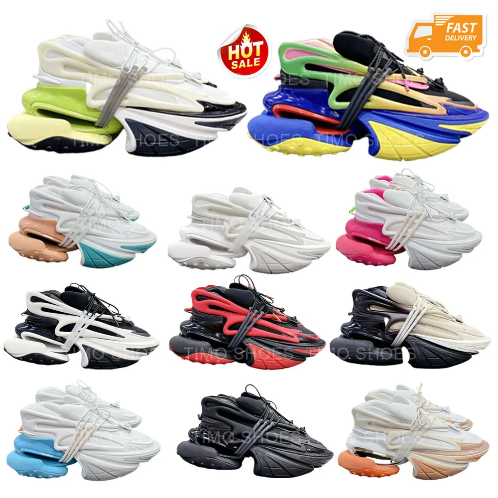 Multicolor Designer Sports Sneakers With Thick Soles Versatile, Cool ...