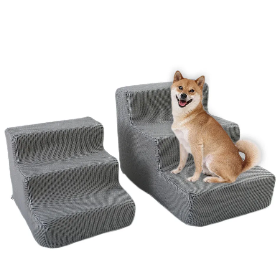 Pet Ramps 3 Step Anti Slip Removable Stairs For Dogs And Cats Portable ...