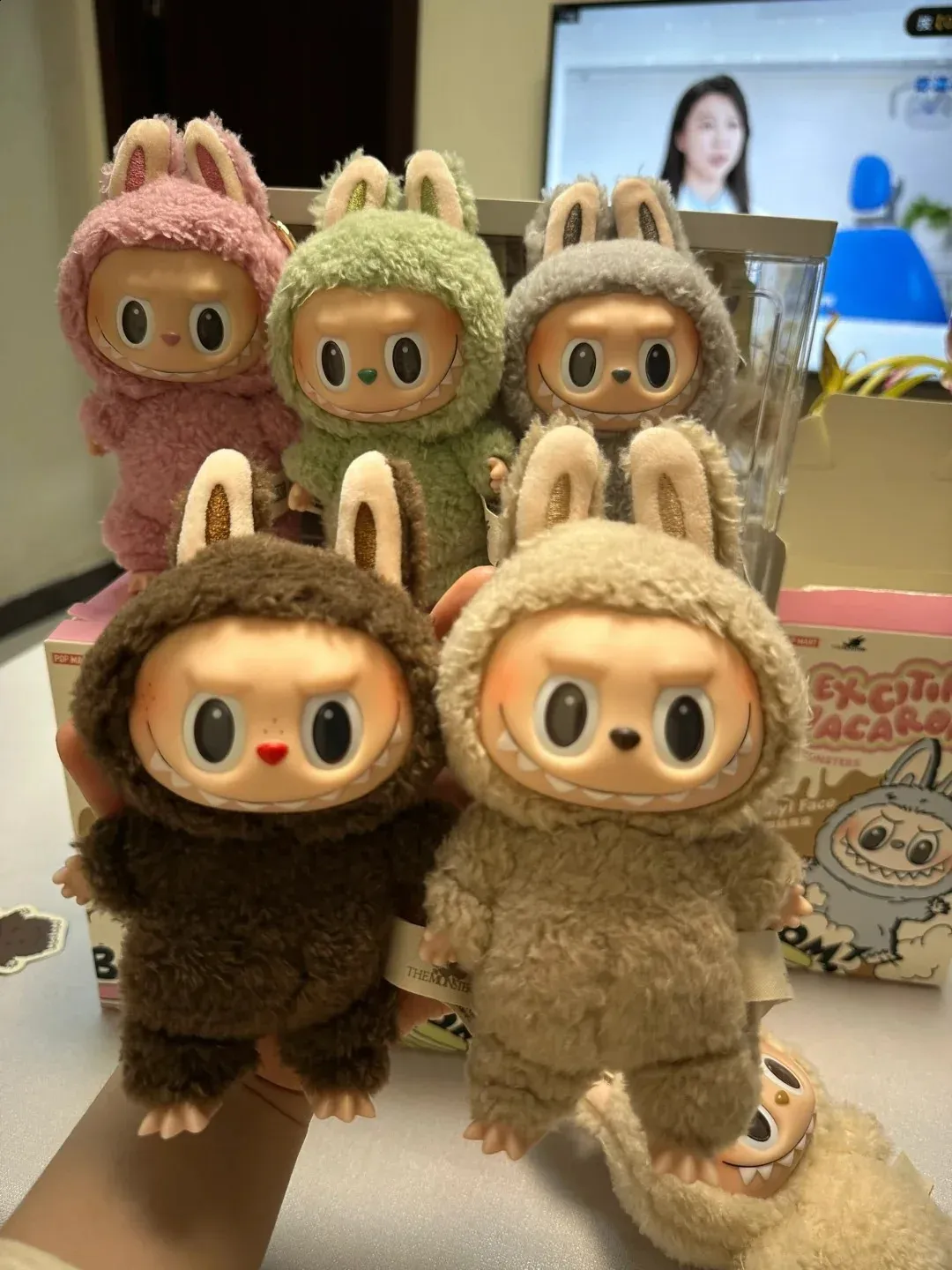 Labubu Pop Mart Exciting BD The Lunch Box Action Figure Cute And ...