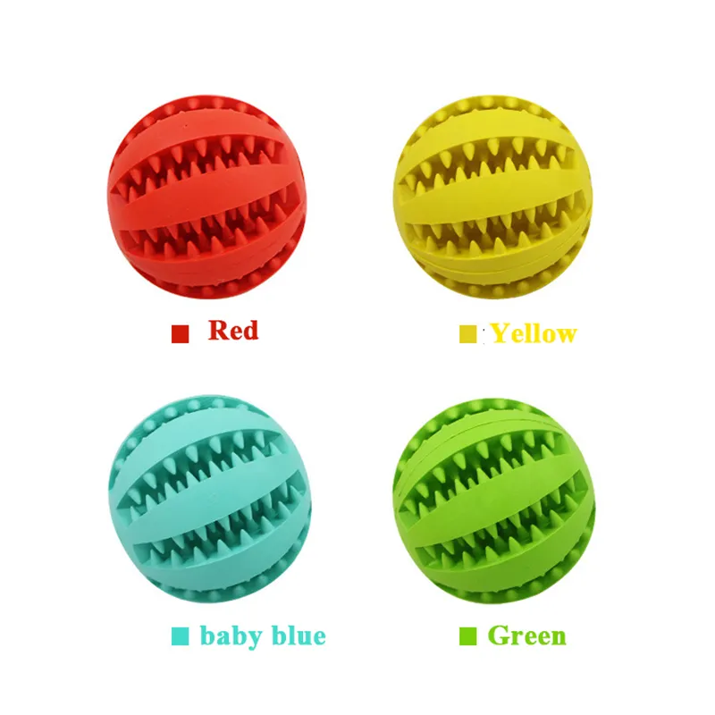 DHgate.com:Indestructible Rubber Dog Balls for Small Medium Large Dogs ...