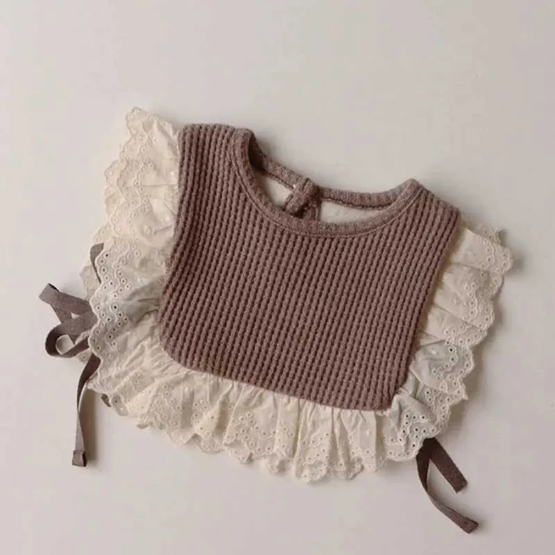 All-Season Baby Lace Vest: Breathable Cotton Princess Bib for Girls 0 ...