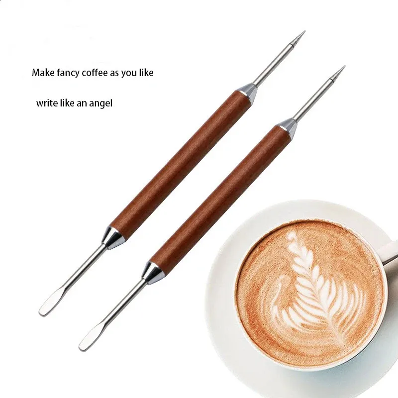 Premium Coffee Decorating Pen - Stainless Steel Latte Art Needle for ...