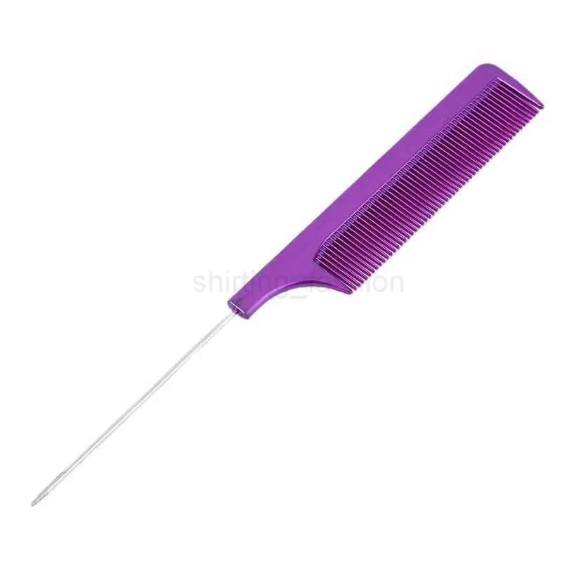 Anti-Static Metal Fine Tooth Steel Needle Comb for Smooth Hairdressing ...