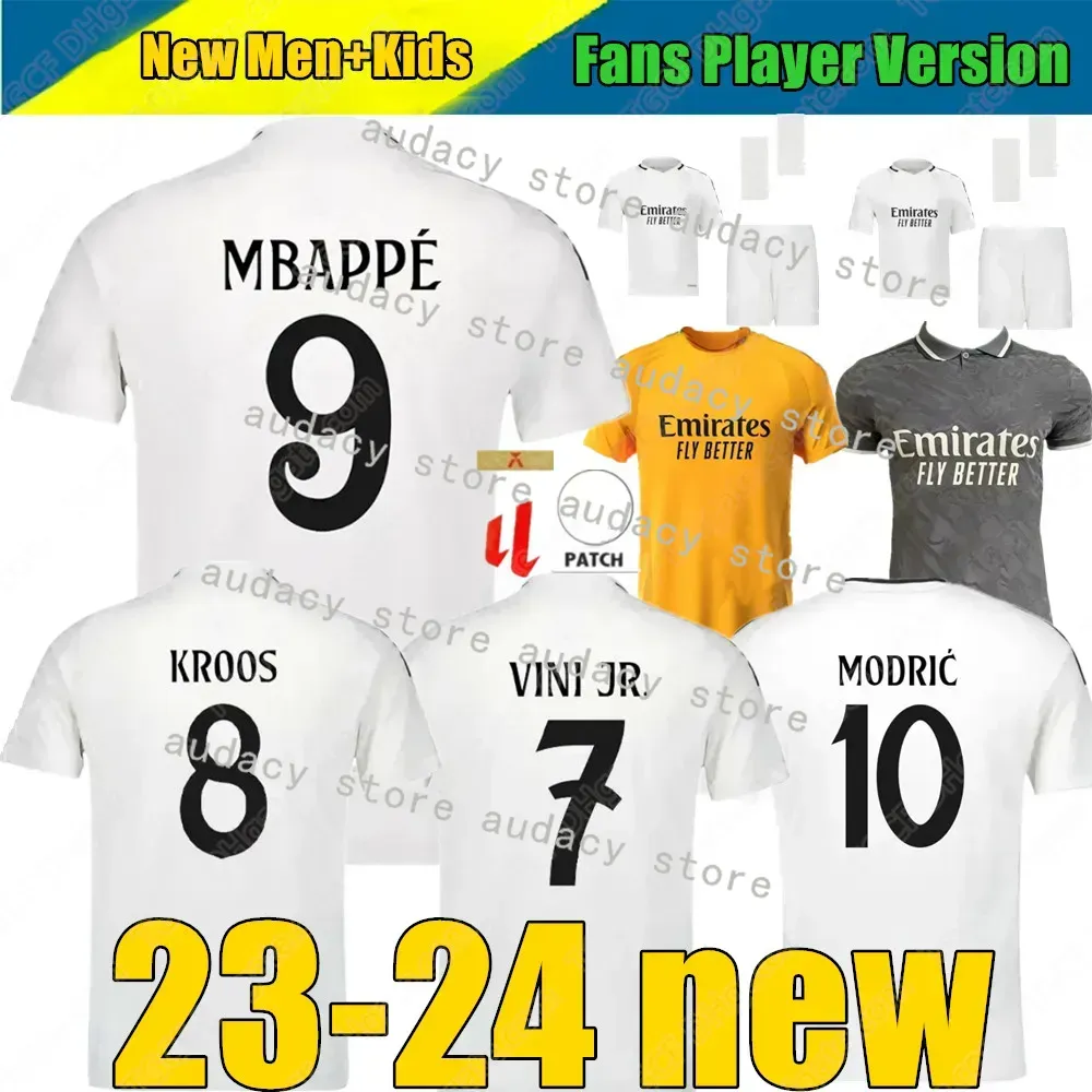 Real Madrid 2024 2025 Soccer T Shirts Home/Away Third, Featuring ...