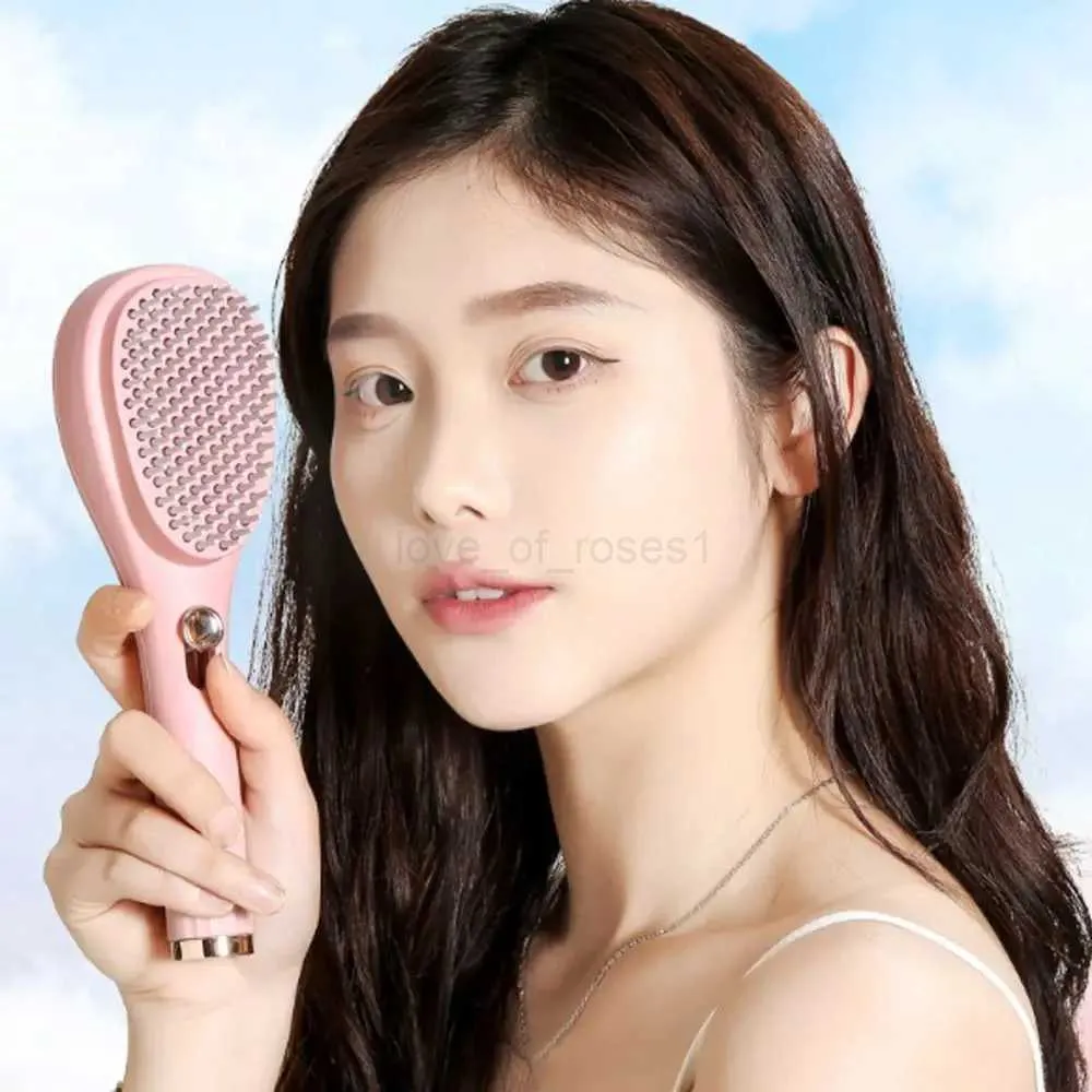 With Self Cleaning Retractable Bristles Retractable Hair Brush Portable ...