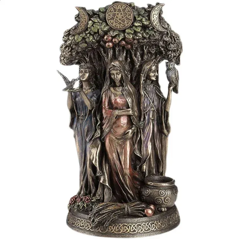 Statues Of Hecate Resin Greek Goddess Figurine Ancient Deity Sculpture ...