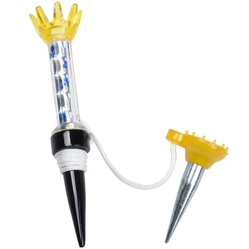 80mm Plastic Golf Tees, Step-Down Tee w/Magnetic Holder, Tee Holder ...