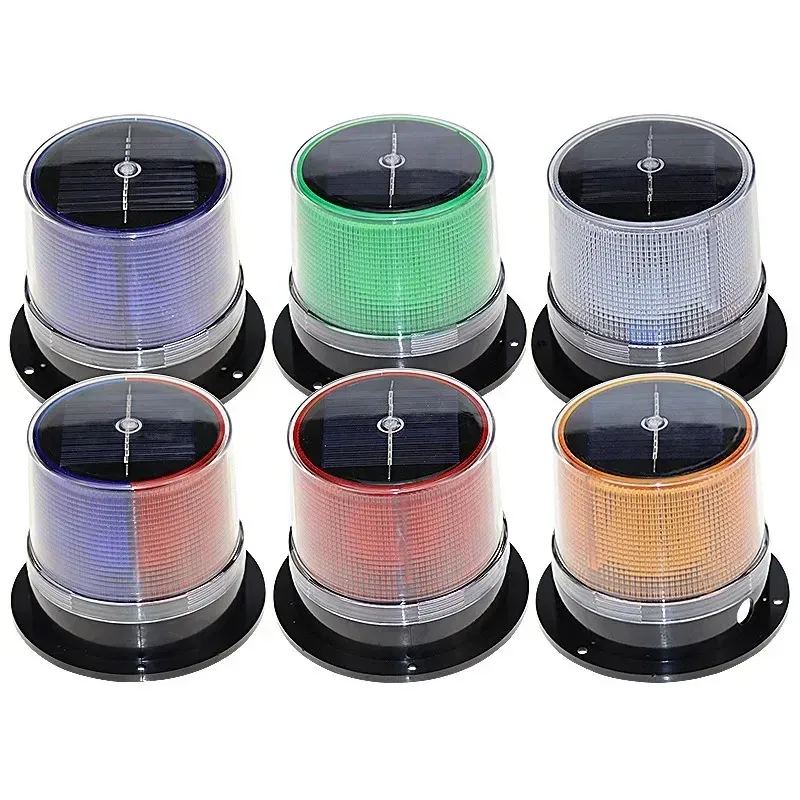 DHgate.com:Solar-Powered Explosion Flashing LED Roof Warning Light for ...