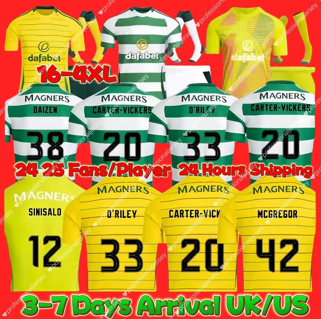 Men's Mexico Soccer Shirt KYOGO EDOUARD ELYOUNOUSSI TURNBULL AJETI ...