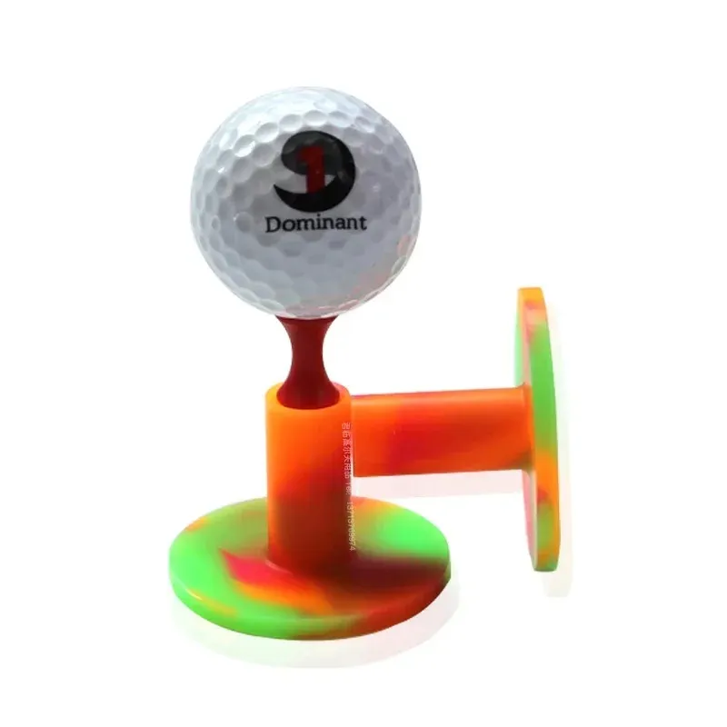 Rubber Golf Tees Sports Ball Holder Durable Golf Mat Training Practice ...