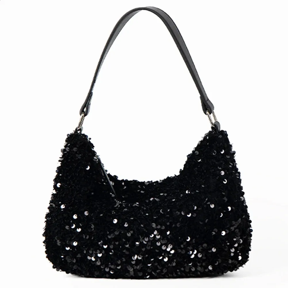 Sparkling Glitter Clutch Purse - Sequin Evening Bag, Small Bling ...