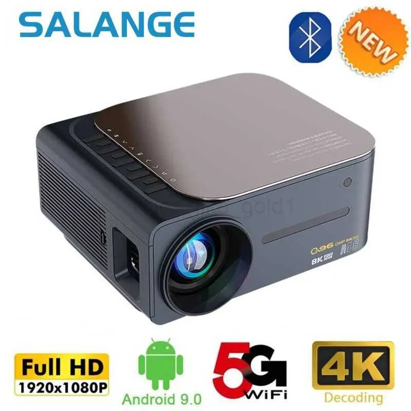 Salange M8 Mini Projector Full 8K HD UL TRA 1080P LED Video BT5.0 ...