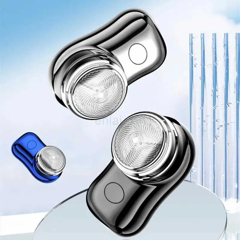 Mini Portable Electric Shaver: USB Rechargeable Razor with Dust Case ...