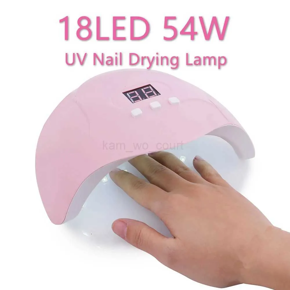Portable UV LED Nail Drying Lamp - 36W USB Rechargeable Manicure Tool ...