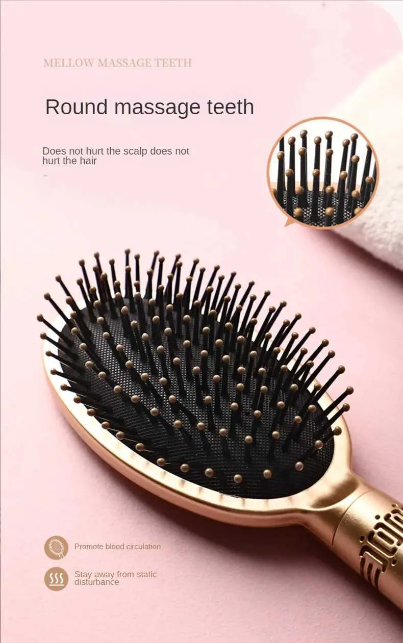 Large Paddle Hair Brush: Salon Straight & Smooth for All Hair Types ...