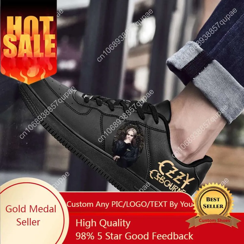 Custom Made Metal Osbourne Air Jerry Stackhouse Shoes For Men And Women ...