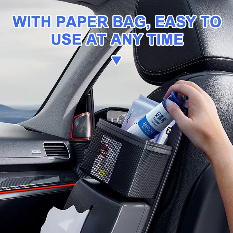 Multifunctional car seat organiser store
