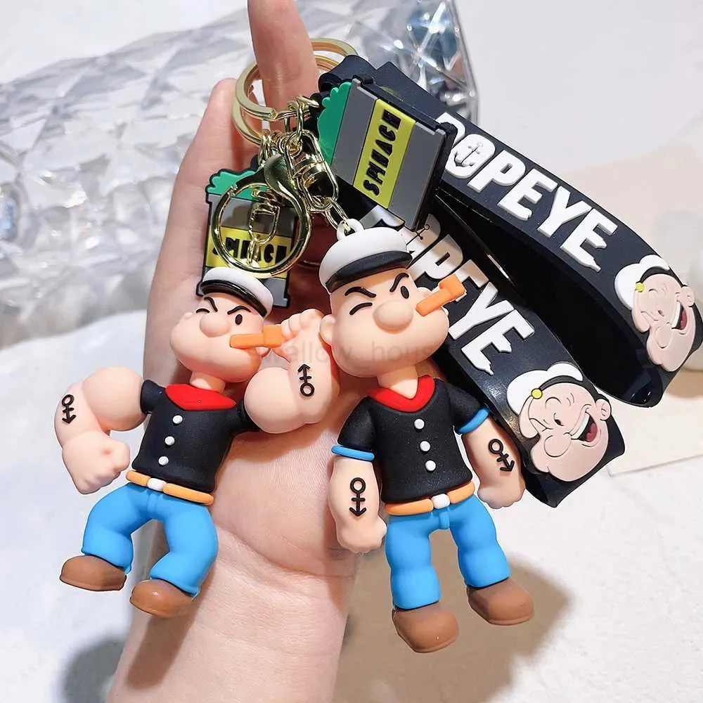 Popeye the Sailor miffy keychain - Kawaii Doll Anime...