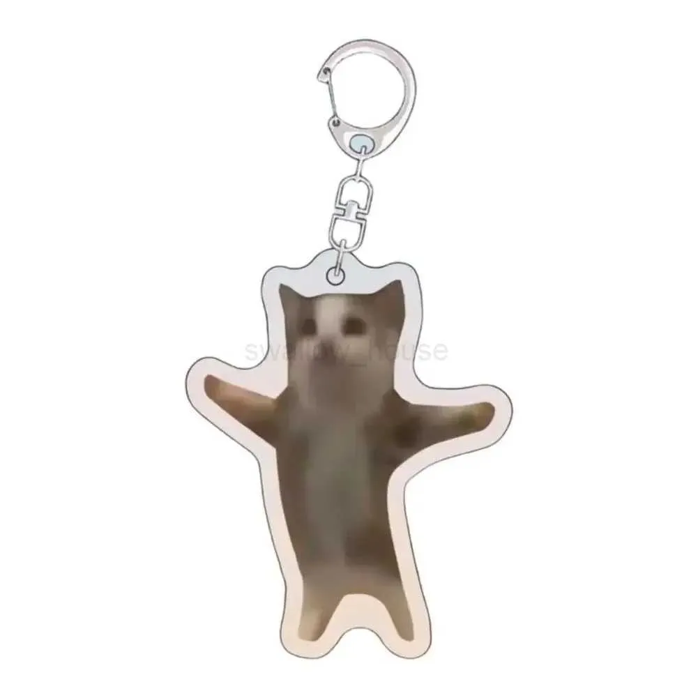 Happy Banana Cat Keychain Unisex Lucky Cat Bag... From Swallow_house ...