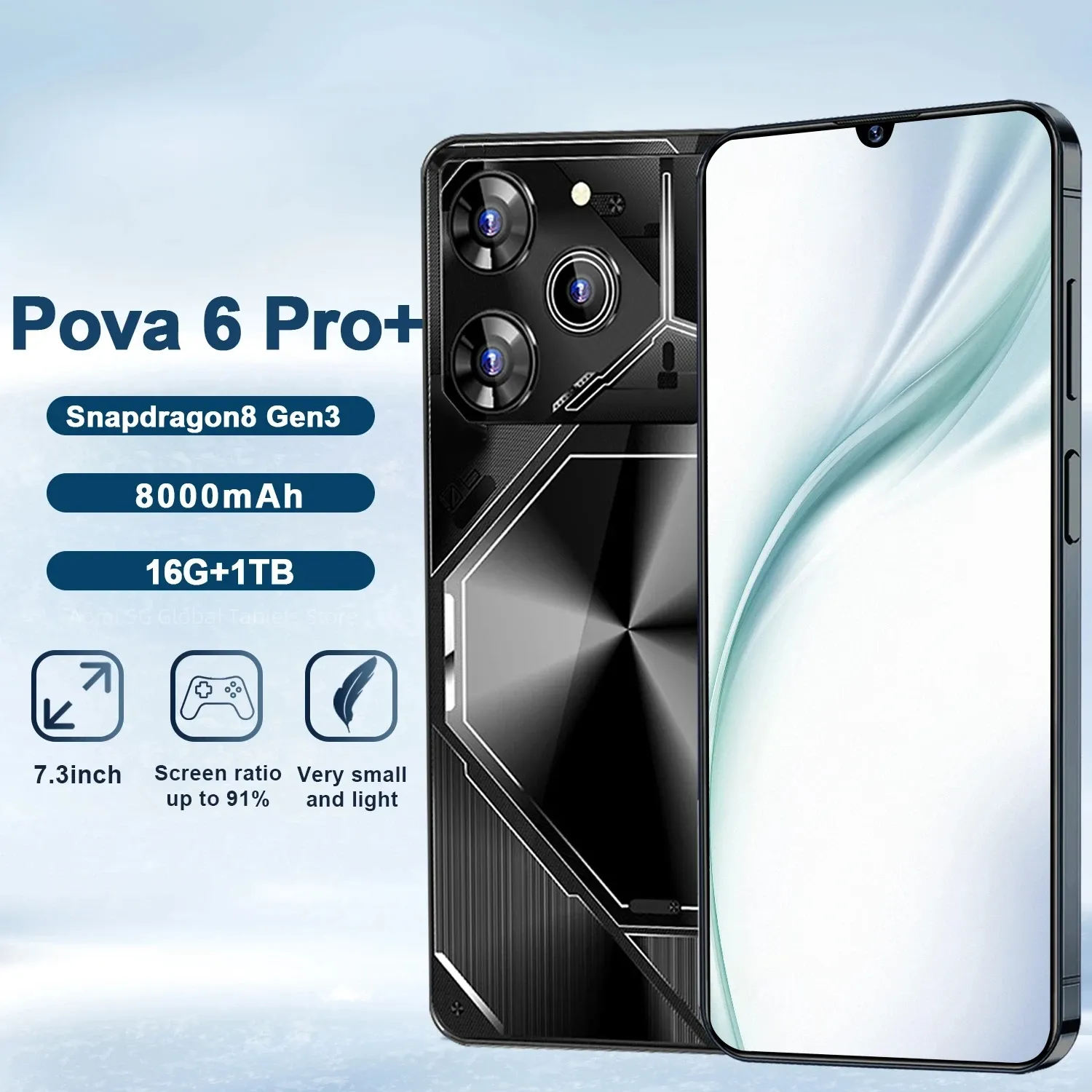 Smartphone Pova 6 Pro Unlocked 5G Dual SIM Android 14... From ...