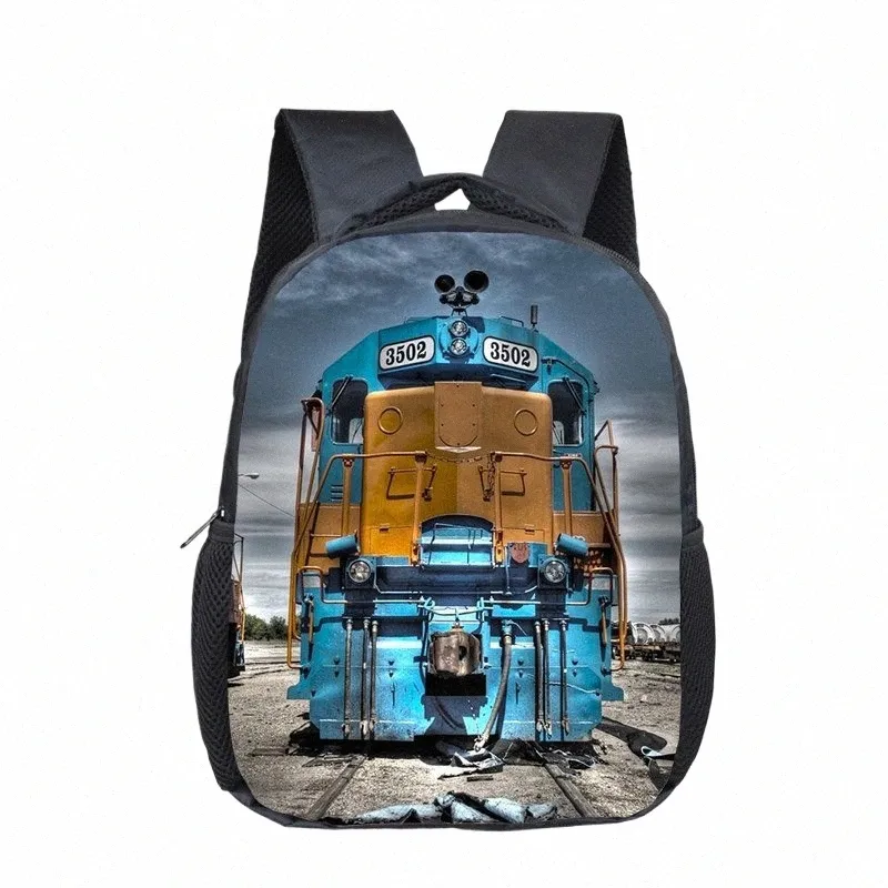 16 Steam Locomotive Train Toddler Backpack For Boys And Girls Perfect ...