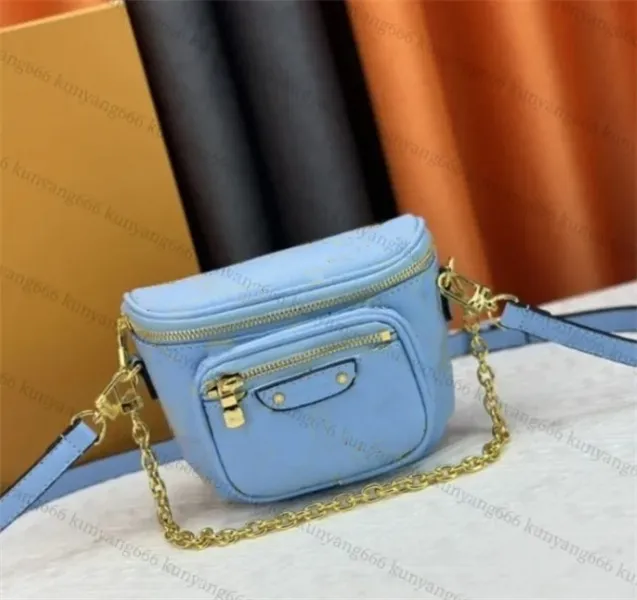 Designer Pink Mini Cowboy Bumbag Handbag Women's Designer Waist Bag ...